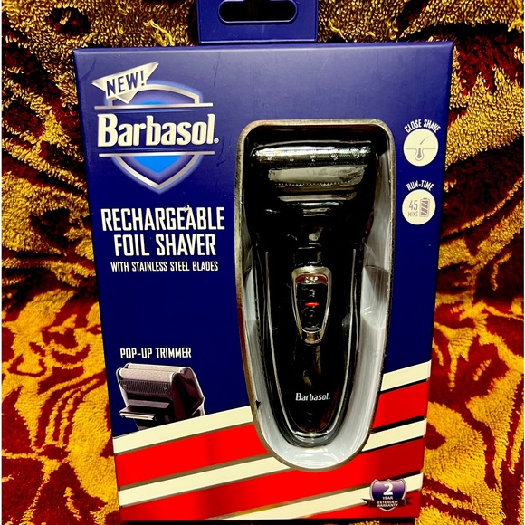 Barbasol | Grooming | Barbasol Rechargeable Foil Razor New | Poshmark